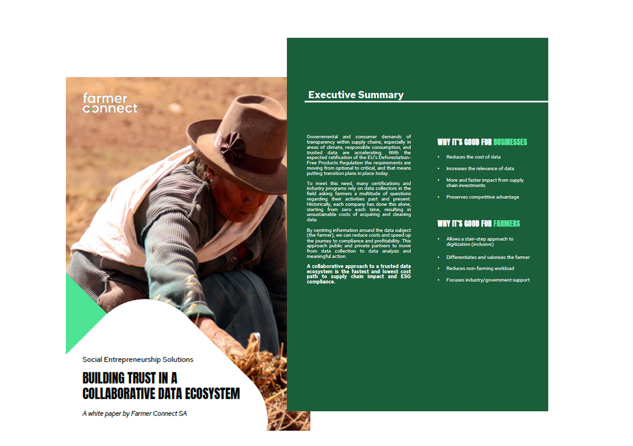 farmer connect: Traceability and compliance solutions