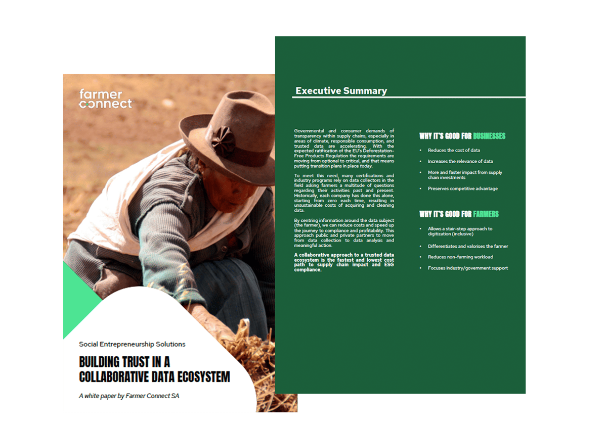 farmer connect: Traceability and compliance solutions
